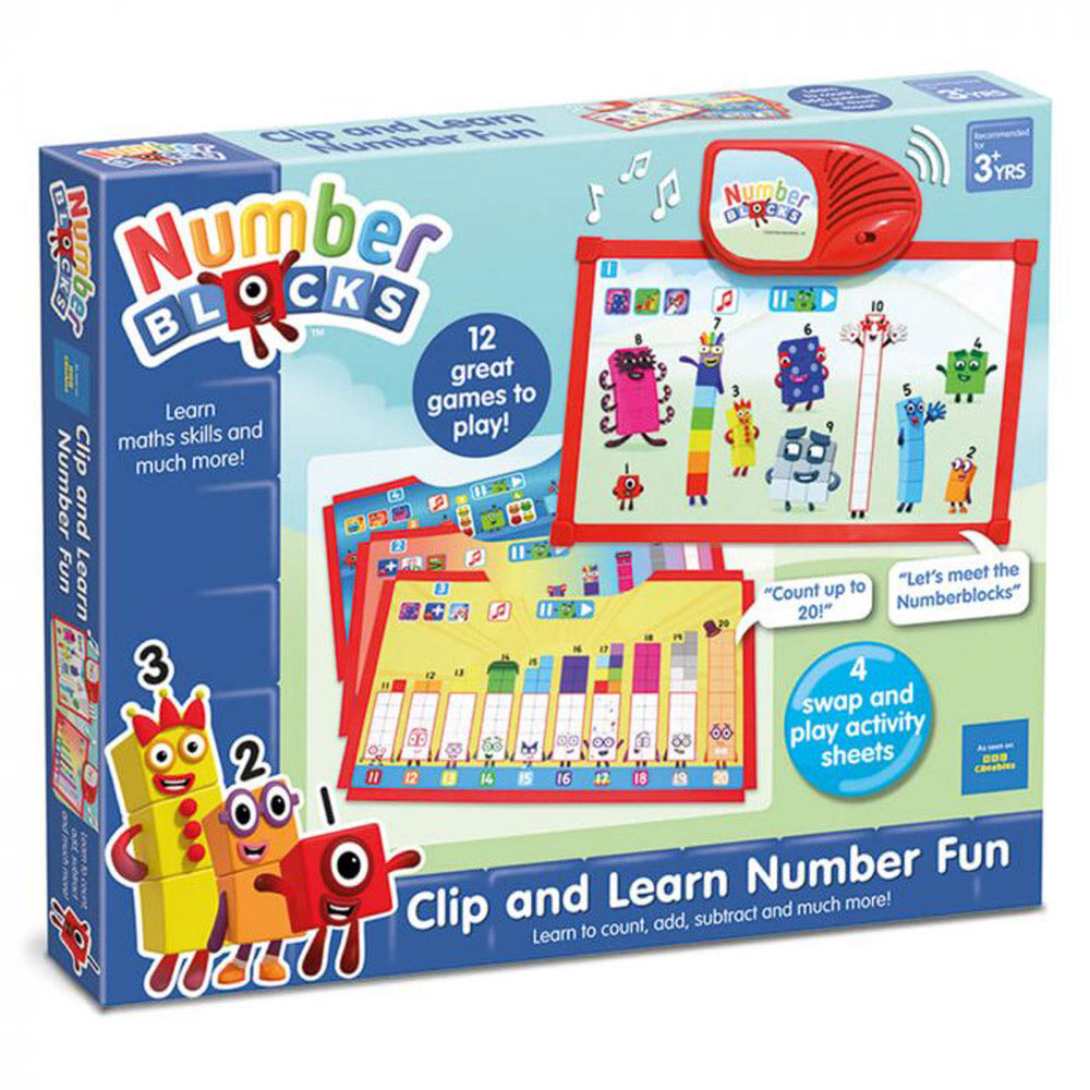 Numberblocks Clip & Learn Number Fun - His Gifts
